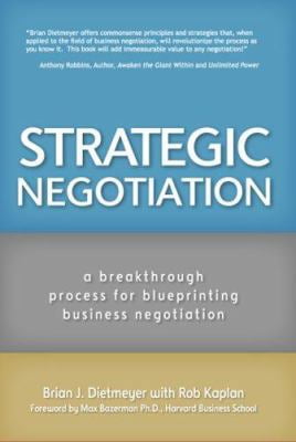 Pre-Owned Strategic Negotiation: A Breakthrough Four-Step Process for ...