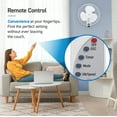 Commercial Cool, Wall Fan, CCFWR16W, 16 inch with Remote - Walmart.com
