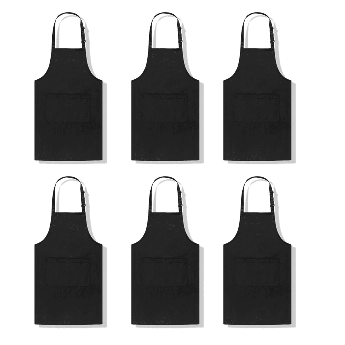 Click here for Unbranded 6pack Adult Apron With 2 Pockets Adjusta... prices