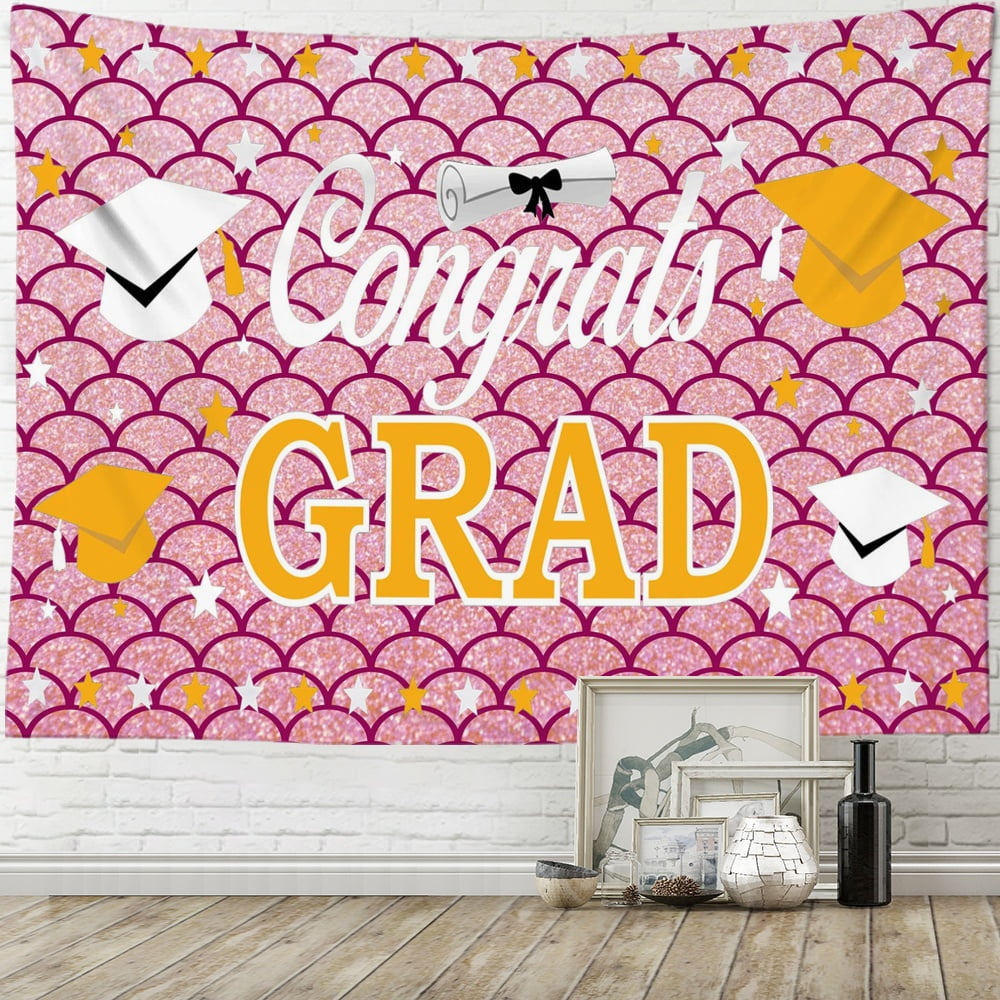 Graduation Banner Graduation Backdrop For Photography Congrats