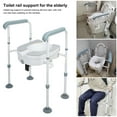 Xinwanna Toilet Seat Riser for Elderly, Pregnant, Bathroom, Elevated ...