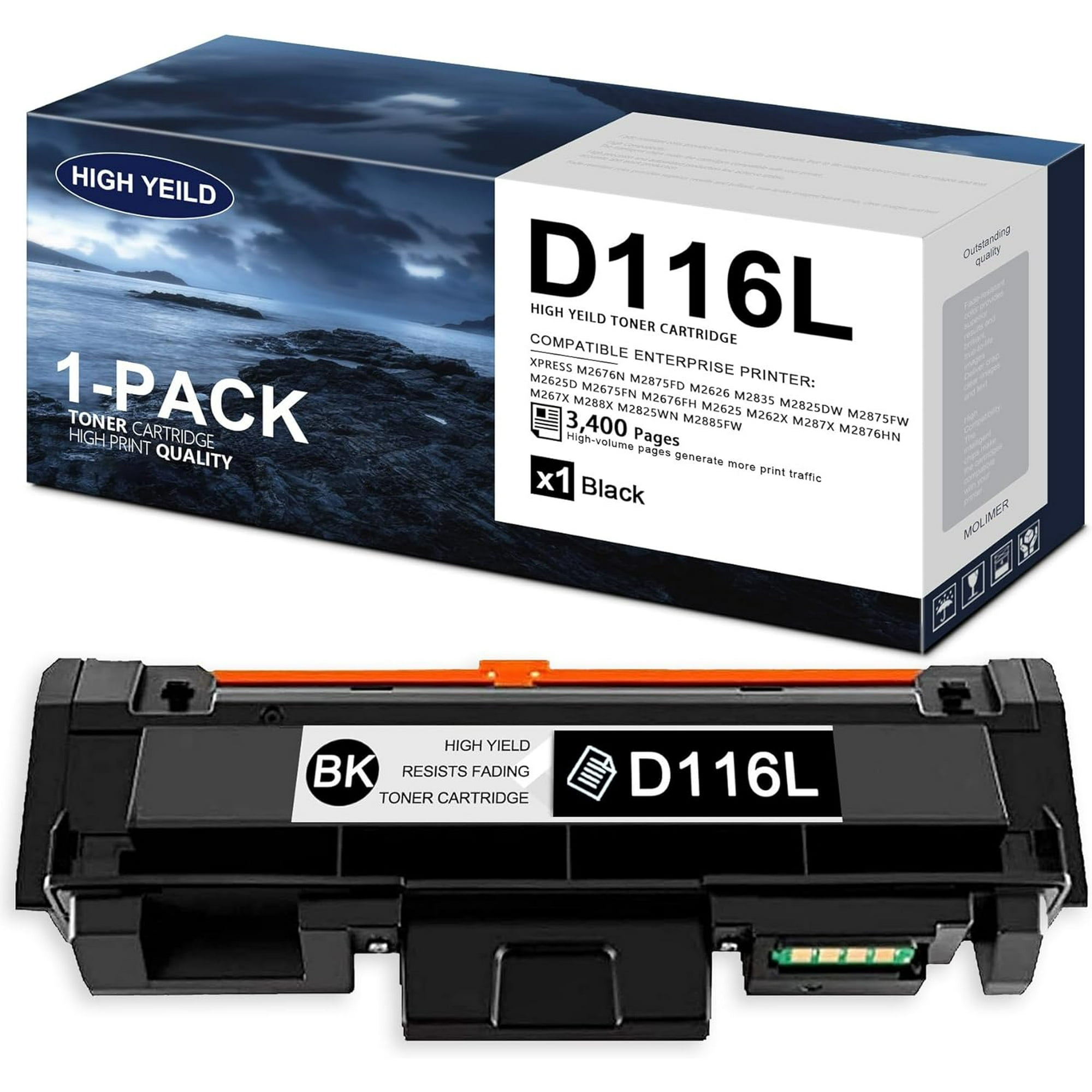 Click here for Mlt D116l Mlt-D116l D116l Black Toner Cartridge Re... prices