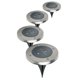 Ideaworks JB7864 Solar Pathway Garden Lights - Set of 4 - Walmart.com