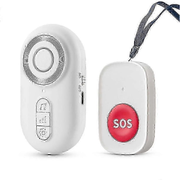 Caregiver Pager Wireless Nurse Call Buttons for Elderly Monitoring SOS ...
