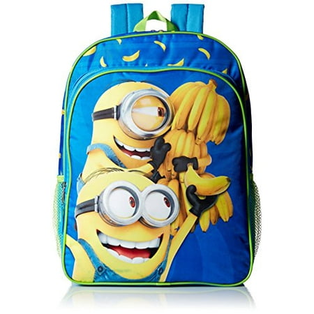 Despicable Me Boys Universal Multi Compartment 16 Inch Backpack, Blue ...
