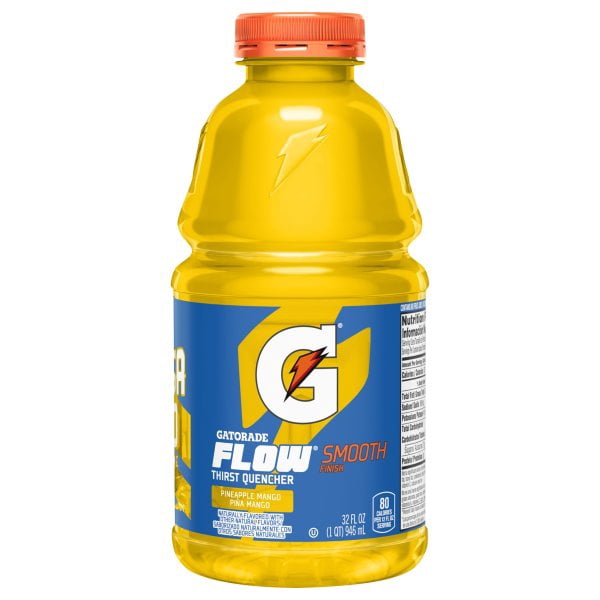Gatorade Flow Smooth Thirst Quencher Pineapple Mango Sports Drink, 32 ...
