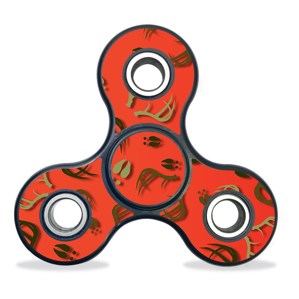 Skin Decal Wrap Compatible With Fidget Spinner Hand Tri Fydget toy ...