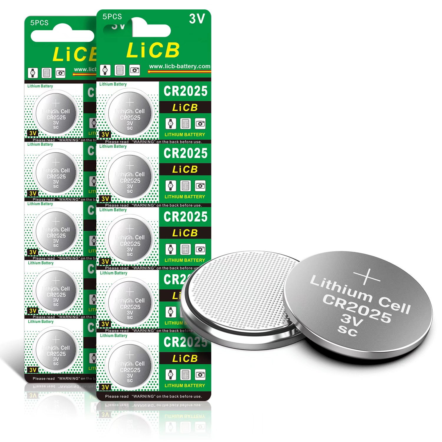 Click here for Licb Cr2025 Lithium Batteries 3 Volt Coin & Button... prices