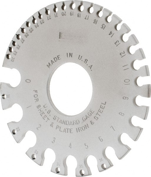 SPI Wire & Sheet Metal Gages; For Use With: Sheet & Plate Iron & Steel ...