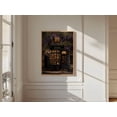 Affixzi Bookstore Art Print, Cozy Bookshop Illustration, Library Wall ...