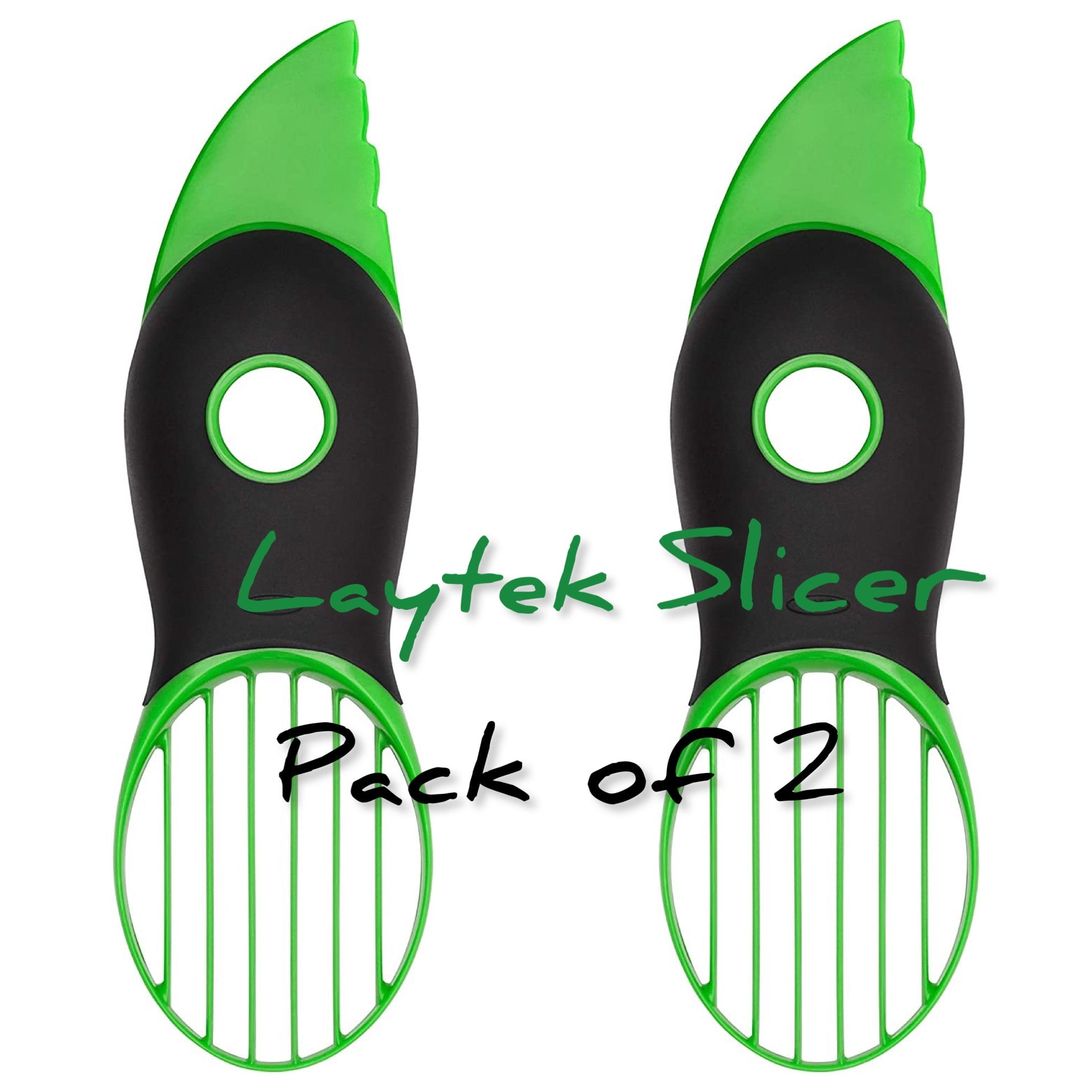 Laytek 3 In 1 Avocado Slicer Peeler Multifunctional Avocado Cutter Tool ...