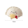 Cute Dumplings Plush Toy Funny Food Soup Dumplings Plushie Soft Throw ...