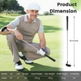 Ultimate 35" High-Performance Golf Putter, Mallet Style, Alignment Aid ...