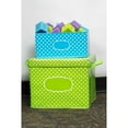 Teacher Created Resources Lime Polka Dots Storage Box, Pack of 2 ...