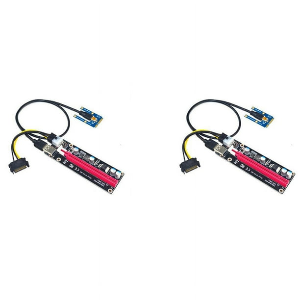 2X Mini PCIe A PCI Express 16X Riser para Computadora Portátil Tarjeta GráFica Externa EXP GDC ...