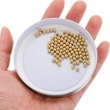 Uxcell 100 pack Precision Solid Brass Bearing Balls 4mm Industrial ...