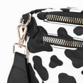 AEVOS Crossbody Bag,Checkered Purse for Women Black and White Bum Bag ...