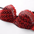 BRGZLK 3 Pack Plus Size Bra for Women Trendy Floral Lace Embroidery ...