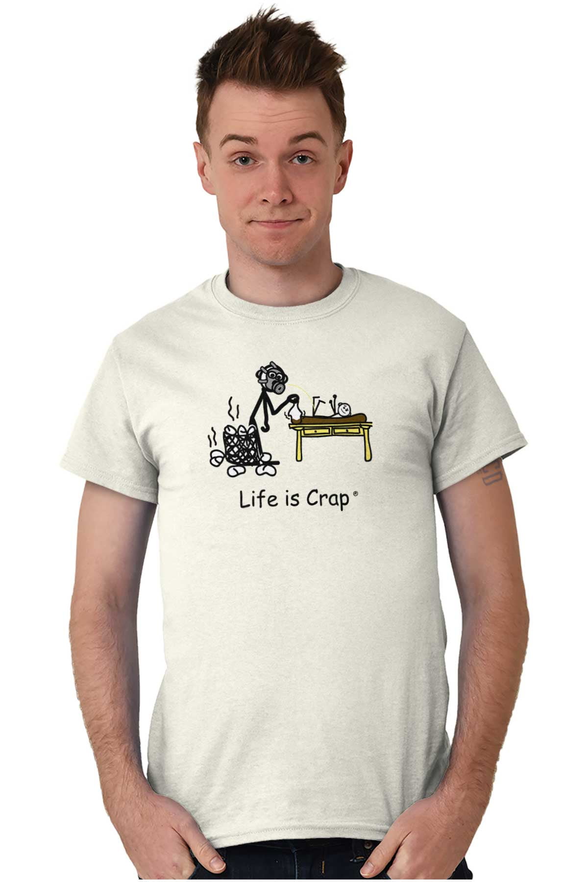 Life Is Crap Mens T-Shirts T Shirts Tees Tshirt Life is Crap Changing ...