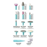 KISS Deluxe Electric Fingernail Cordless Filer - Rechargeable Power ...