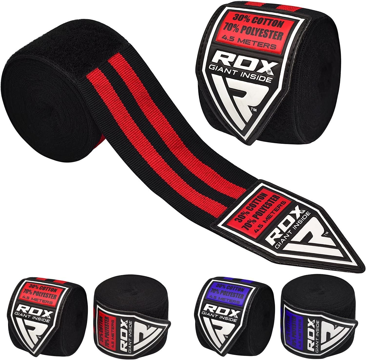 RDX Boxing Hand Wraps Inner Gloves Professional for MMA Training 4.5 ...