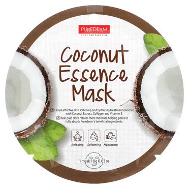 Coconut Eyes Treatment by To Go Spa for Unisex - 3 Pair Eye Mask ...