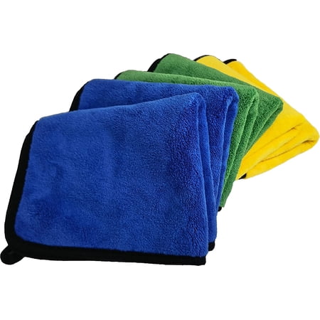 Set of 6 Microfiber Car Cloths. . for Car maintenance, polishing ...