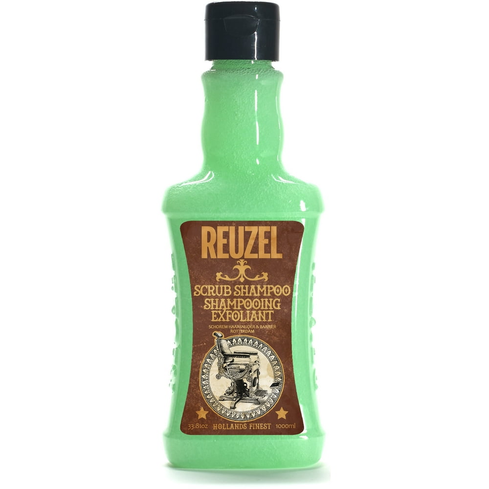 Reuzel - Reuzel Scrub Hair Shampoo for Men, 33.81 Oz - Walmart.com ...