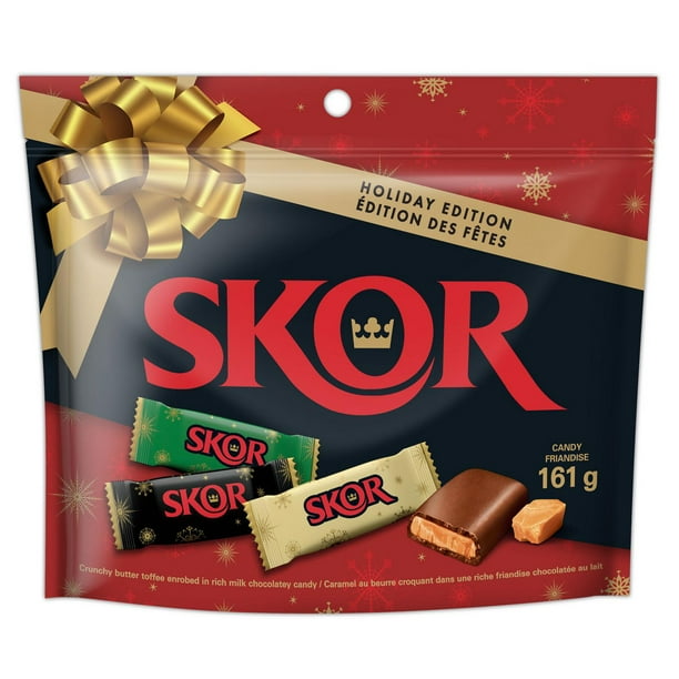 SKOR Butter Toffee Chocolatey Candy Holiday Collection, 161g, Butter ...