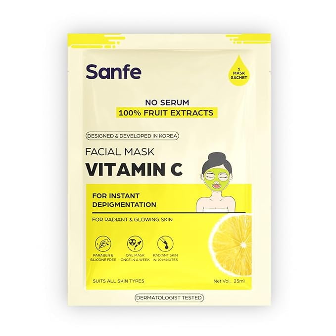 Click here for Sanfe Instant Depigmentation Vitamin C Facial Mask... prices