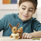 MEGA, Pokemon Building Toy Kit, 215 Pieces, Eevee Action Figure ...