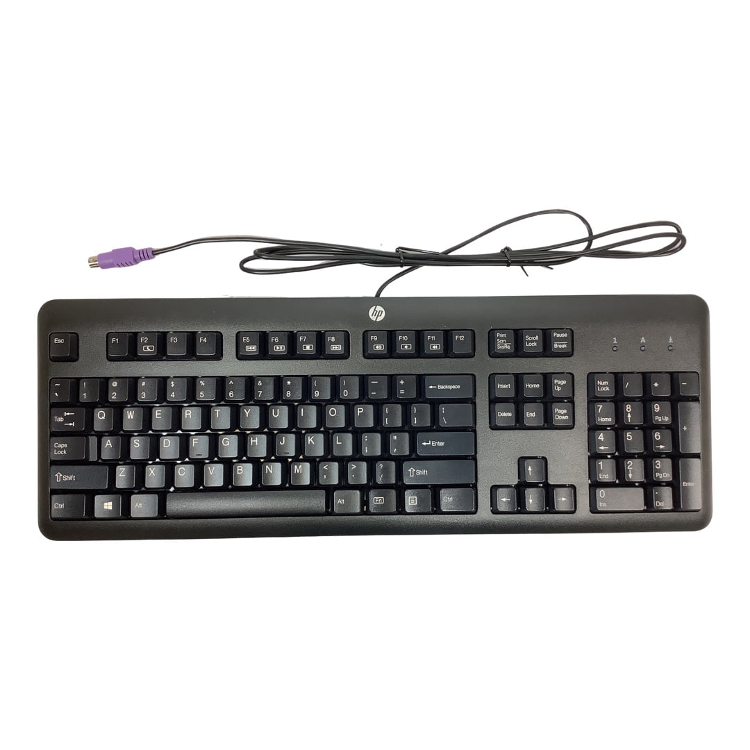 HP PS/2 Windows Keyboard US 672646-003 724718-001 - Walmart.com