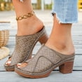 Msgweeeg Heels for Women Womens Sandals Comfortable Shoe Women's ...