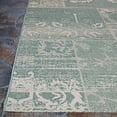 Couristan Afuera Country Cottage Rug, Sea Mist, Ivory - Walmart.com