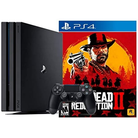 PlayStation 4 PRO Red Dead Redemption 2 Bundle: 4K HDR PRO Enhanced ...