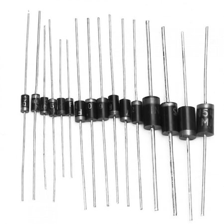 AMONIDA Rectifier Diode Set 16 Types 1N4001/1N4004/1N4007/RL201/SR360 ...