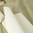 Back-to-schol!Pu Leather top-Spiral Notebook, B5 120 Lined Pages for ...