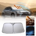 Car Windshield Sunshade Front Window Silver Heat Insulation Non ...