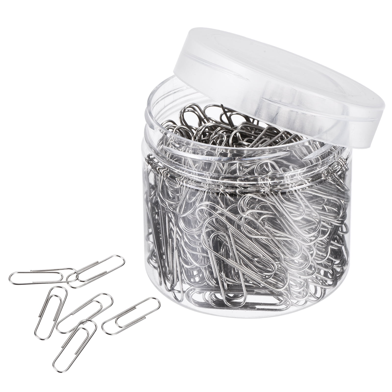 Uxcell Paper Clips 1.1 Inch Sturdy Metal with Box for Office Home ...