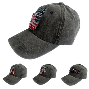 Vintage Baseball Hats for Men American Flag Patch Breathable Mesh ...