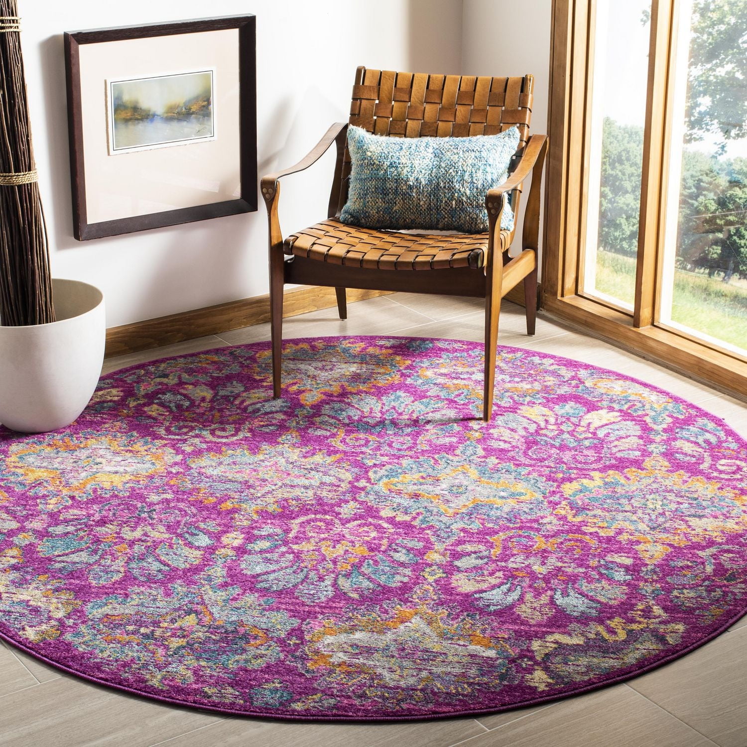 Click here for Safavieh Madison Britton Geometric Floral Area Rug... prices
