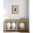 Black Labrador Dog Canvas Art Print 16"L x 12"W Home Decor - Walmart.com