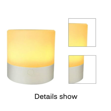 Touch Control Led Night Light Smart Lamp Soft Baby Usb Bedside Lamp ...