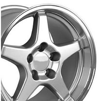 OE Wheels VW18 18x8 Silver Wheel 5x112, 45mm Offset for Volkswagen ...
