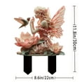 Bohemian Fairy Flower Pot Decoration Acrylic Planter Garden Accessories ...