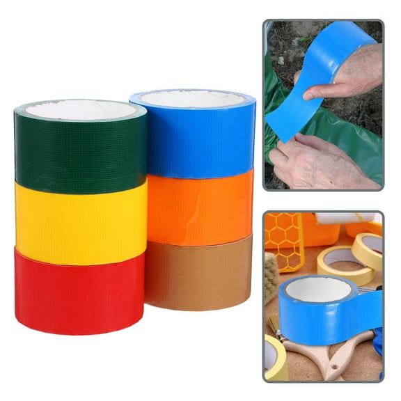6 Rolls Heavy-duty Waterproof Duct Tape Carpet Binding Tape Crevice ...
