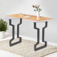 2PCS Steel Table Legs for Coffee & Dining Tables – 220.46lbs Capacity ...
