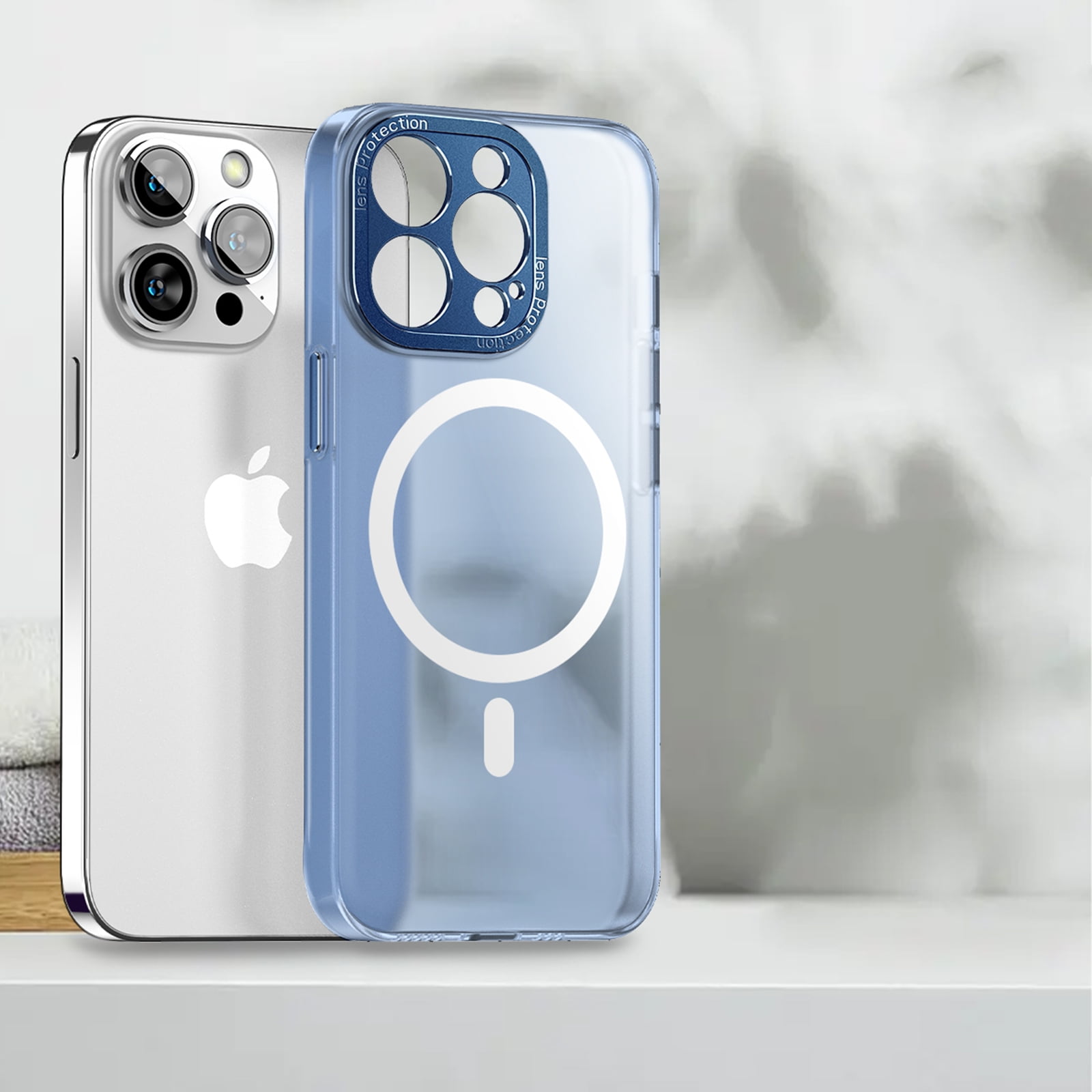 Mantto MagSafe Case for iPhone 13 Pro Matte Clear Slim Case Thin ...