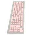130-Key Pink Mechanical Keyboard Set for DIY Customization ABS Two-Tone ...