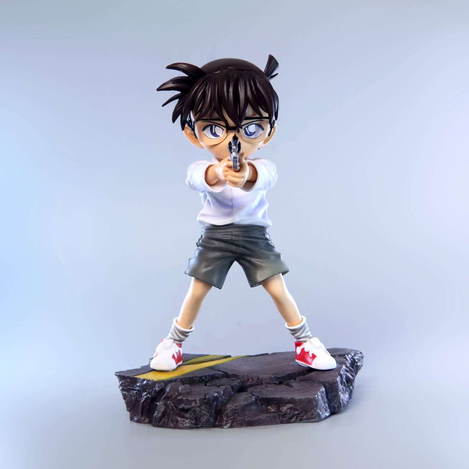 Amine Detective Conan con Gun figura de acción juguetes 18cm | Bodega ...
